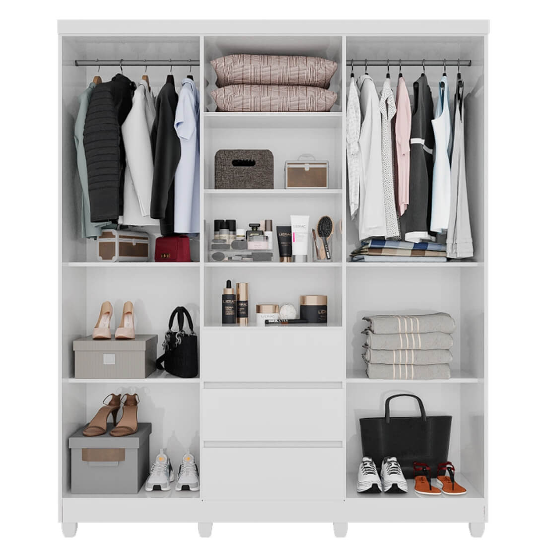 Guarda roupas Capelinha Master | Marisa Móveis